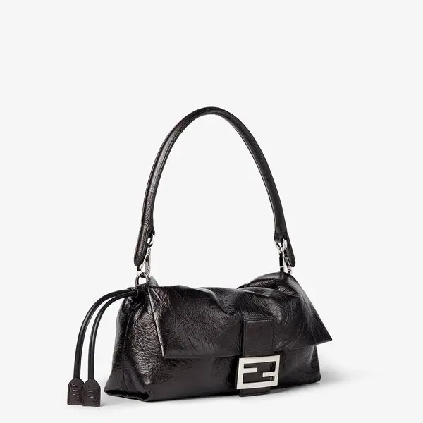 Fendi Baguette® Soft Medium Bag In Crackled Leather